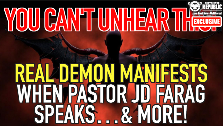 Exclusive! You Can’t UnHear This! Real Demon Manifests When Pastor JD ...