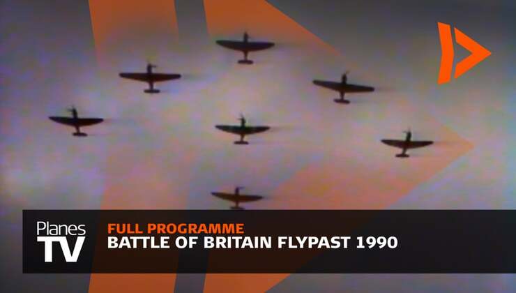 Battle of Britain 50th Anniversary Flypast 1990