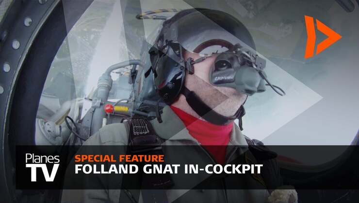 Folland Gnat In-Cockpit - Kemble 2011