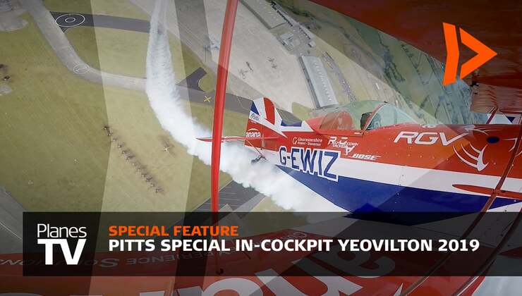 Rich Goodwin Pitts S2S In-cockpit - Yeovilton 2019