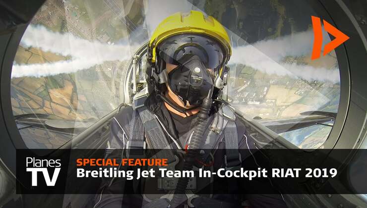Breitling Jet Team In-cockpit - RIAT 2019