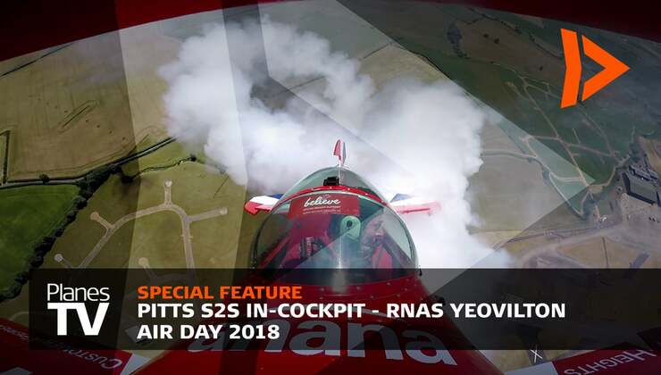 Rich Goodwin Pitts S2S In-cockpit - Yeovilton 2018