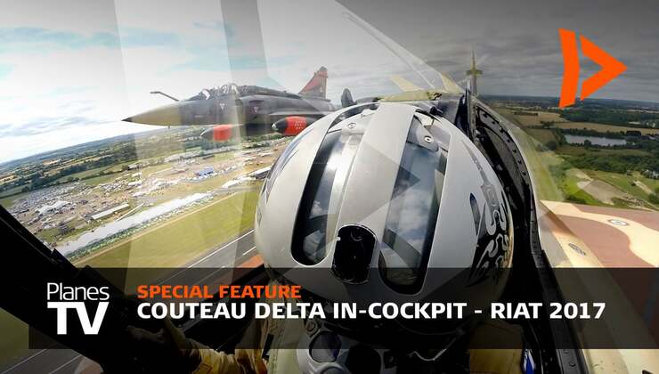 Couteau Delta In-cockpit - RIAT 2017