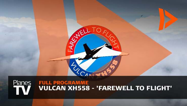 Vulcan XH558 - Farewell to Flight