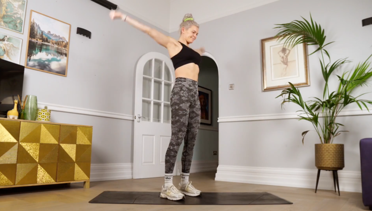 4 Min Upper Body Warm Up - Push, Pull & Twist