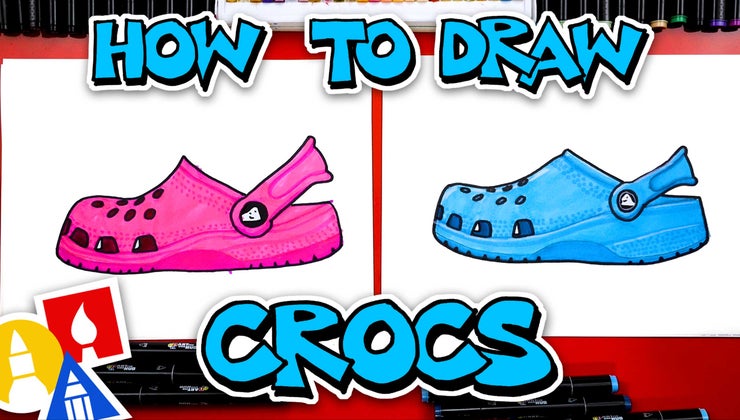 How To Draw Crocs