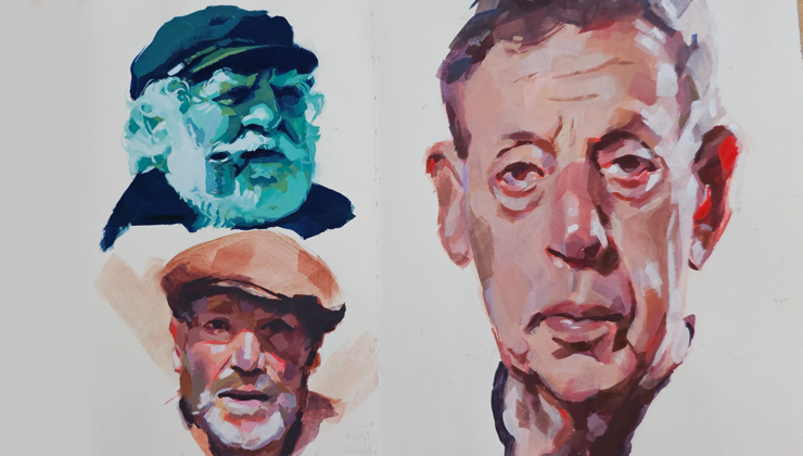 Foundations of Portrait in Gouache