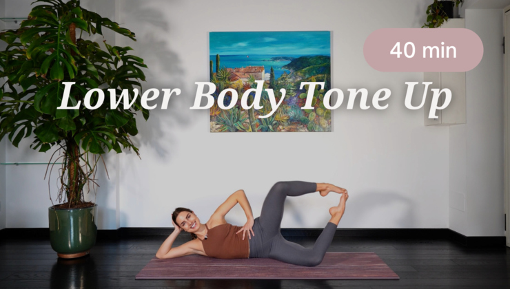40 Minute Feel Good Toning Class with Focus on Lower Body