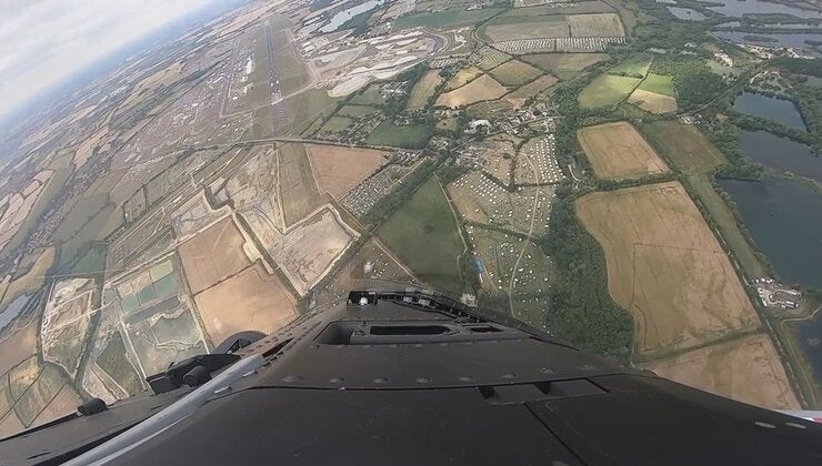 RAF Typhoon In-Cockpit - RIAT 2022