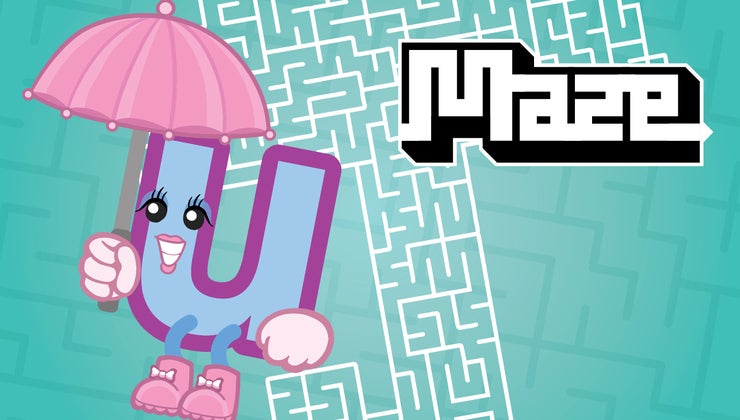 Preschool Prep Kids Club | Maze | Meet the Letters "u" & "U"