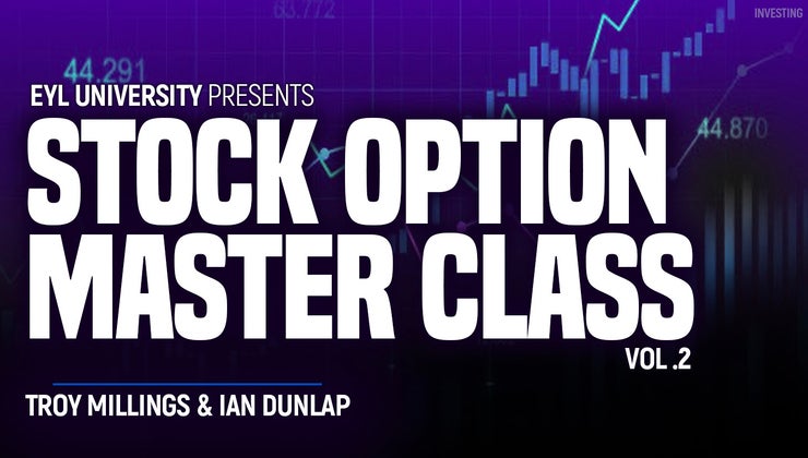 Stock Option Master Class Vol.2 with Troy Millings & Ian Dunlap - April 11, 2024
