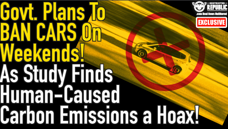 Exclusive! Governments Plan To BAN Cars On Weekends As Study Finds ...