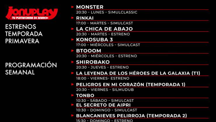 JONU PLAY: VIDEOCLIP PROGRAMACIÓN PRIMAVERA 2024
