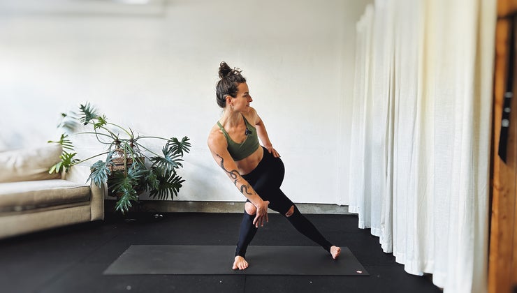 Dragon Spin 5 Pose Flow