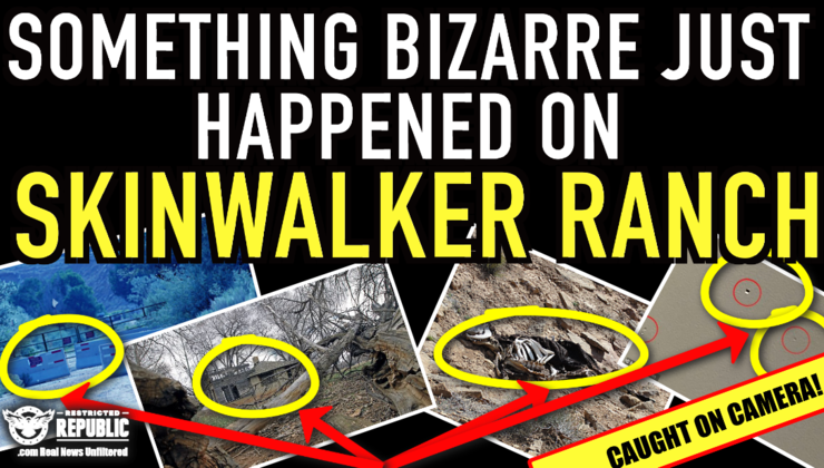 Something BIZARRE Just Happened On Skinwalker Ranch and It was Caught ...