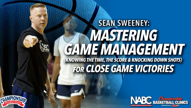 Sean Sweeney: Mastering Game Management (Knowing the Time, the Score ...
