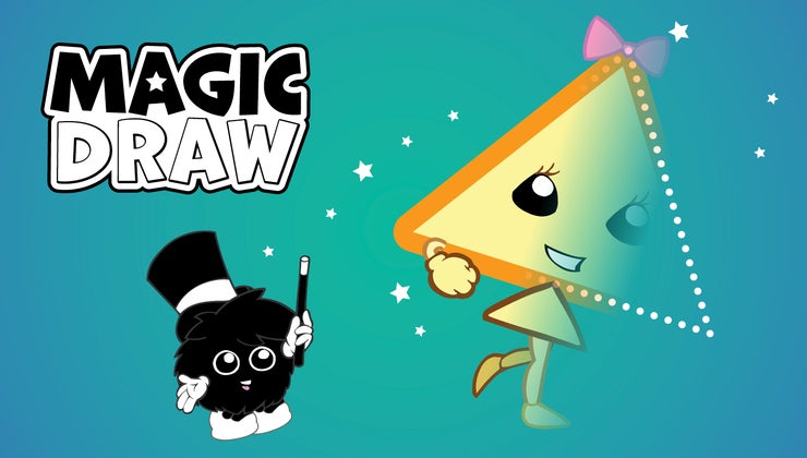 Preschool Prep Kids Club | Magic Draw | Meet the Shapes "Triangle"