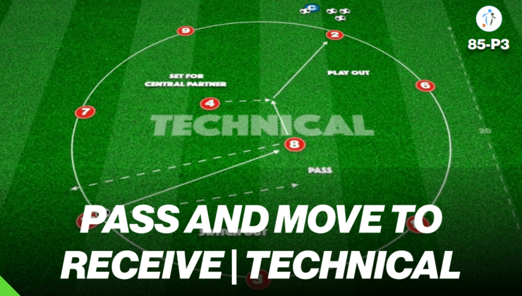 Pass and Move to Receive 85-P3