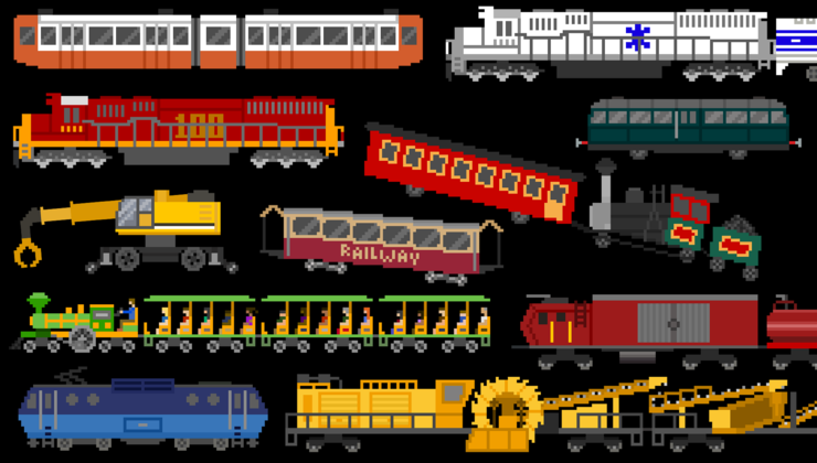 Railway Vehicles 3 | The Kids' Picture Show