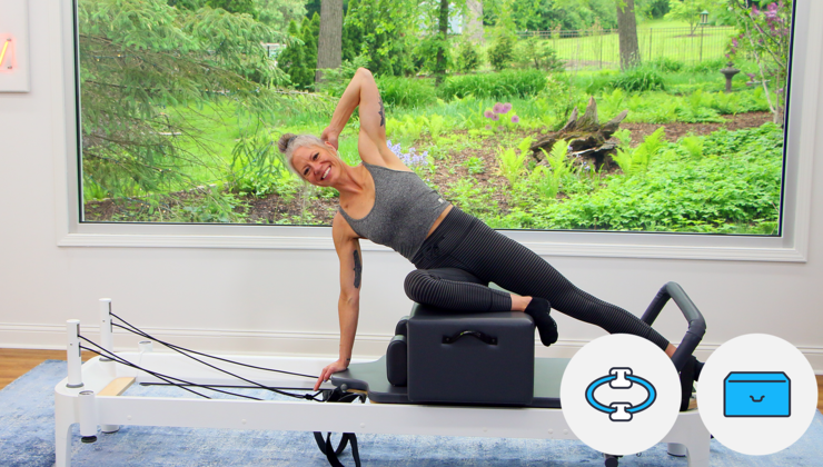 Contemporary Classical Reformer Series Beginner Workout #4 (video)