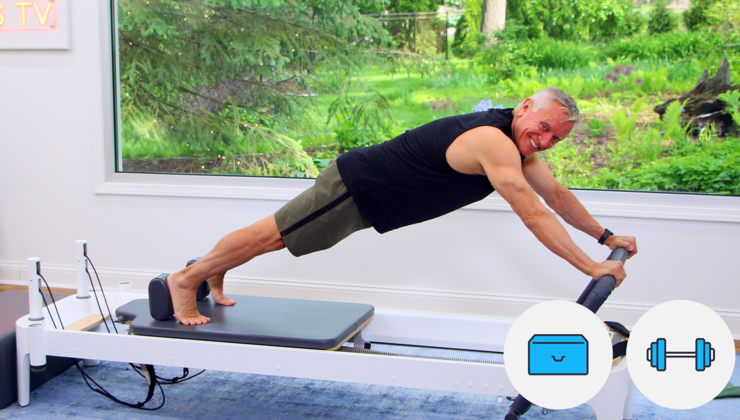 Reformer Strength Training Program Upper Body Workout #2 (video)
