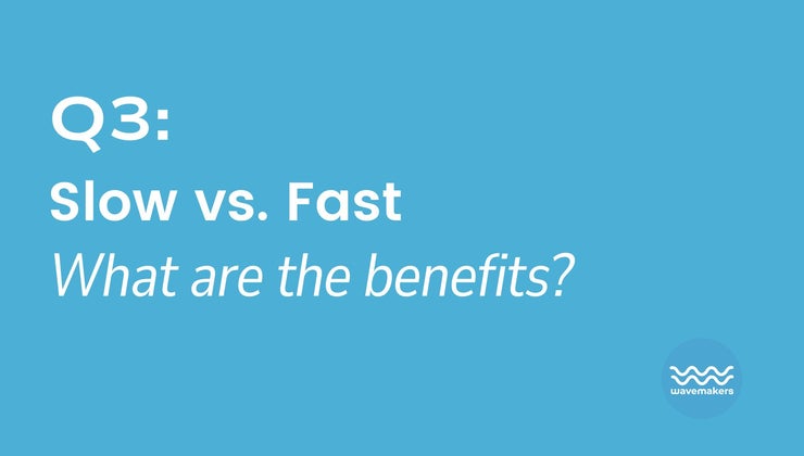 Q3 Whats The Benefit of doing exercises slow and fast