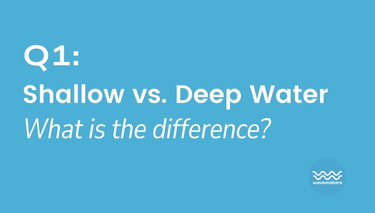 Shallow versus deep-water difference