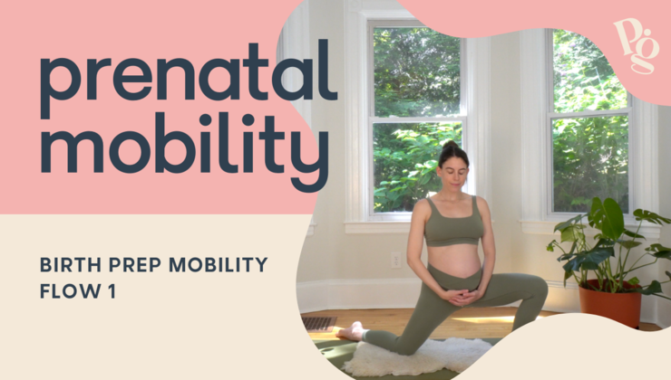 3rd Trimester Birth Prep Mobility Flow 1