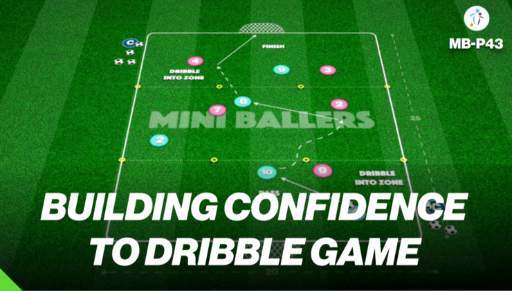 The Dribbling Zones Game | Mini Ballers P43