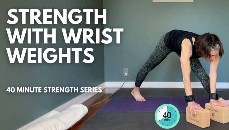 Strength With Wrist Weights | The Elevate Practice