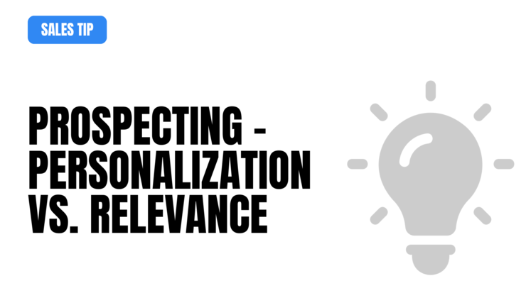 Personalization vs Relevance