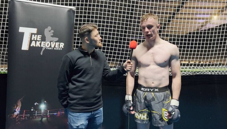 Ben Hastie Interview With Joe Turner At Takeover Fight Series In ...