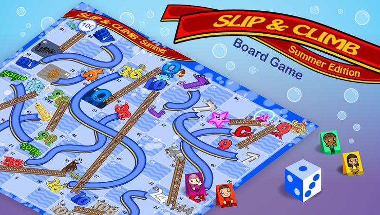 Preschool Prep Kids Club | Board Game | Slip & Climb | Summer Edition!