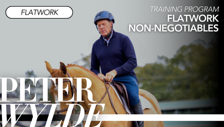 Peter Wylde's Flatwork Non-Negotiables Training Program