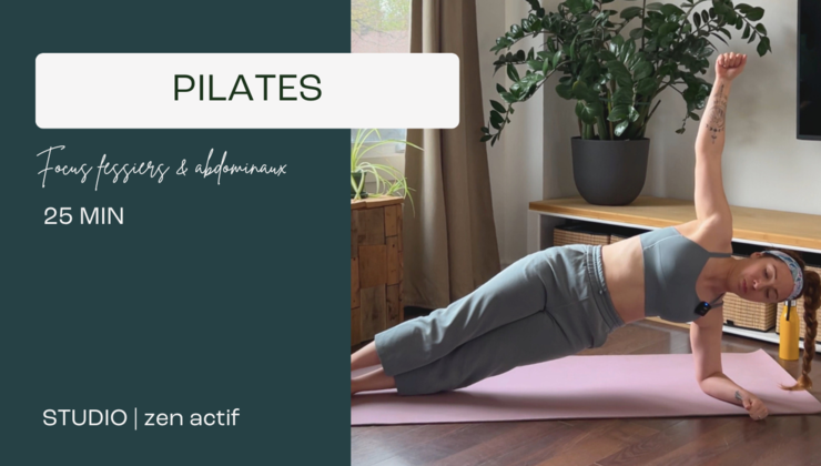 Pilates | Focus abdos-fessiers