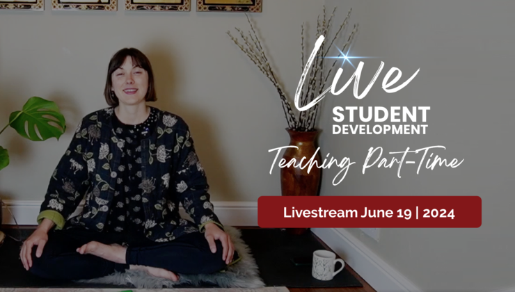 WATCH REPLAY | Live Development Session, June 19, 2024 | Tips for Teaching Part-Time with Salla