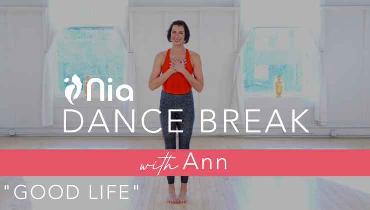 Nia Dance Break with Ann "Good Life" - 5 minutes | Nia® On Demand