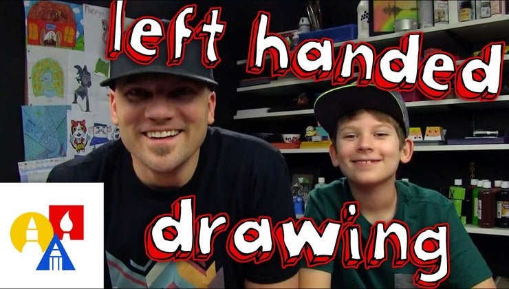 Left Handed Drawing Challenge