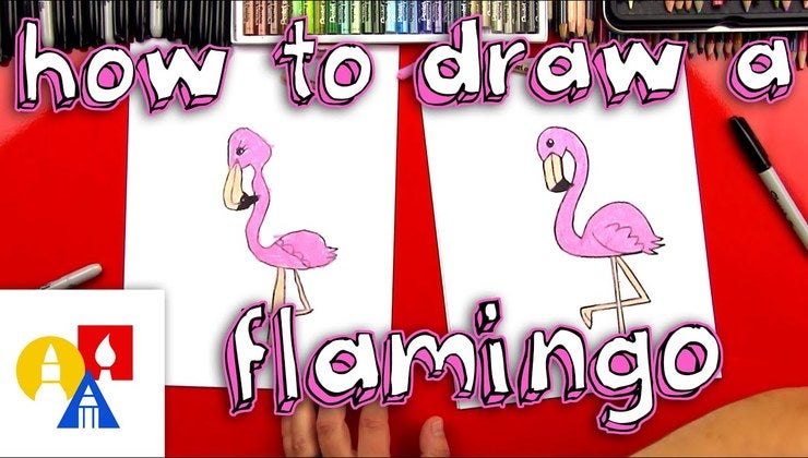 How To Draw A Flamingo