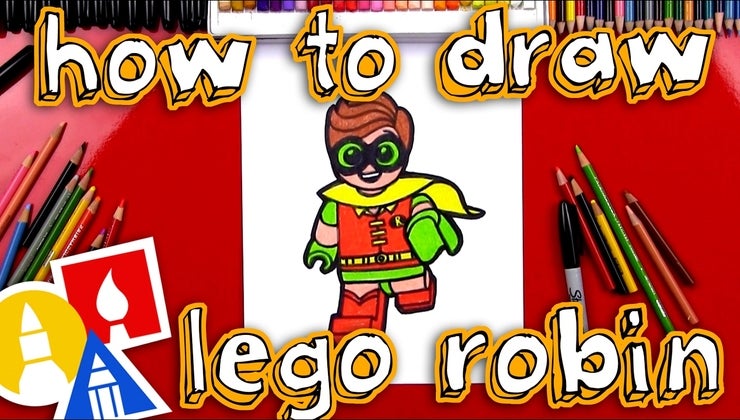 How To Draw Lego Robin