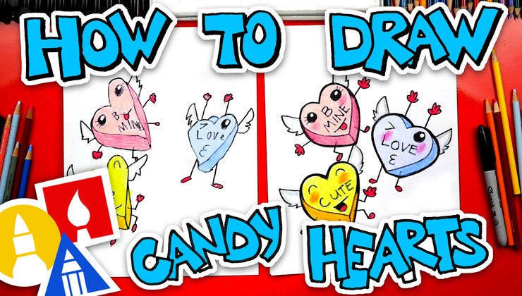 How To Draw Conversation Hearts