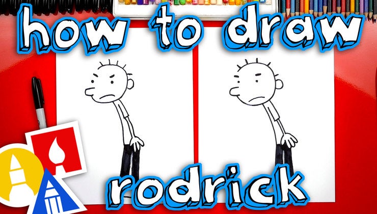How To Draw Rodrick Heffley From Diary Of A Wimpy Kid