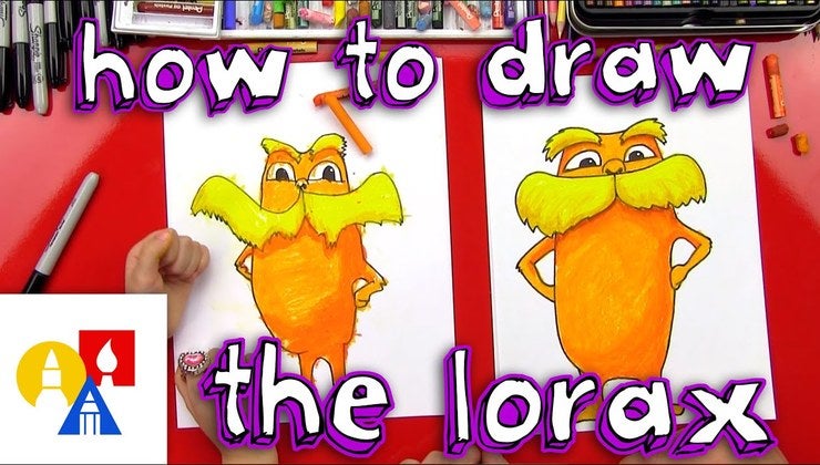 How To Draw The Lorax