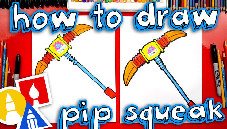 How To Draw Pip Squeak From Fortnite