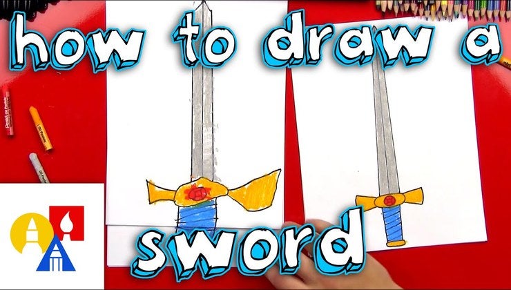 How To Draw A Sword