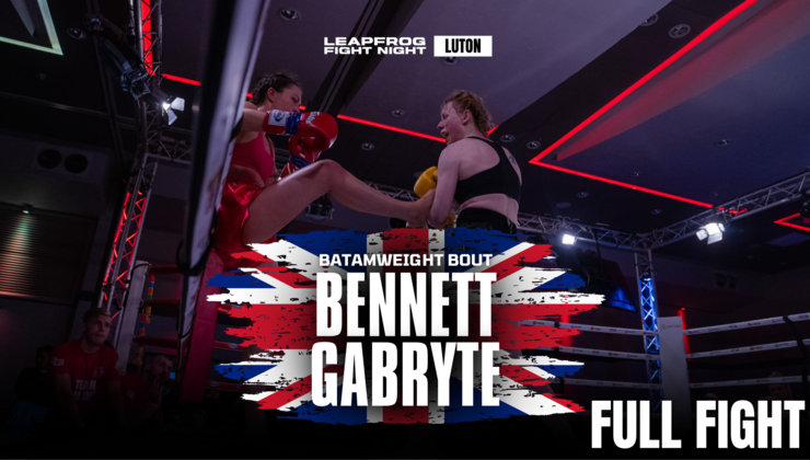 Rita Gabryte Vs Morgan Bennett . 53kg Muay Thai Fight On Leapfrog Fight ...