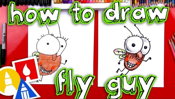 How To Draw Fly Guy
