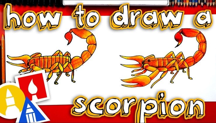 How To Draw A Scorpion