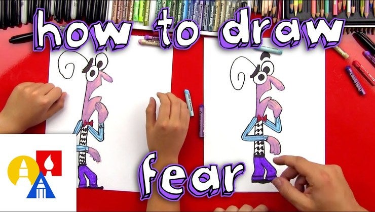 How To Draw Fear From Inside Out