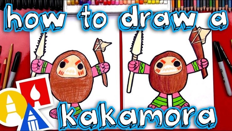 How To Draw A Kakamora | Art For Kids Hub